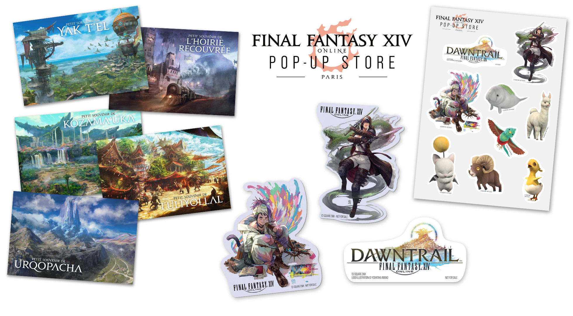 The FINAL FANTASY XIV Online Pop-up Store in Paris Opens its Doors Soon ...