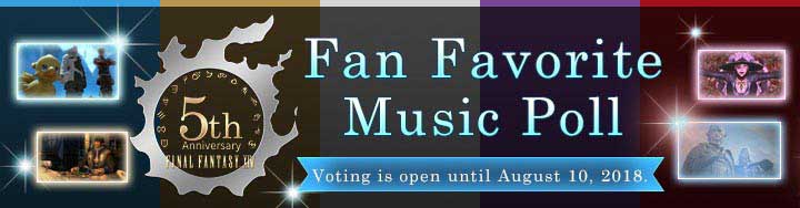 FINAL FANTASY XIV Fan Favorite Music Poll Open Until Friday, August 10 ...