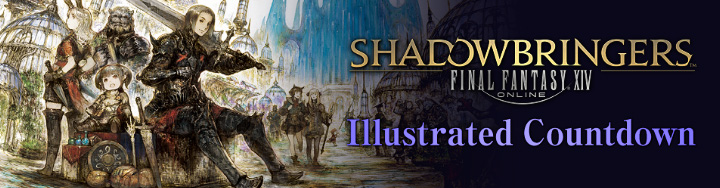 Illustrated Shadowbringers Countdown - 16 Days Left | FINAL FANTASY XIV ...