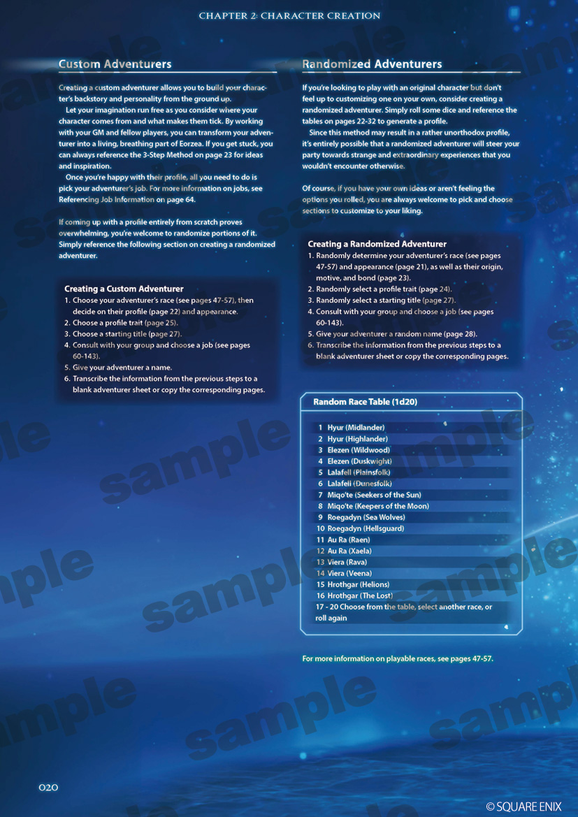 Das Standard-Regelbuch für das FINAL FANTASY XIV TTRPG ist jetzt zur ...